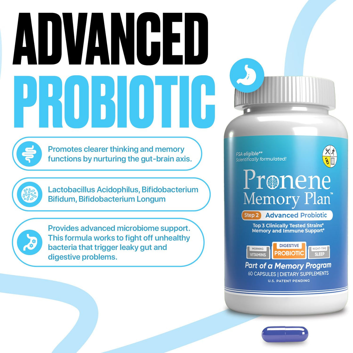 memory support probiotic capsules