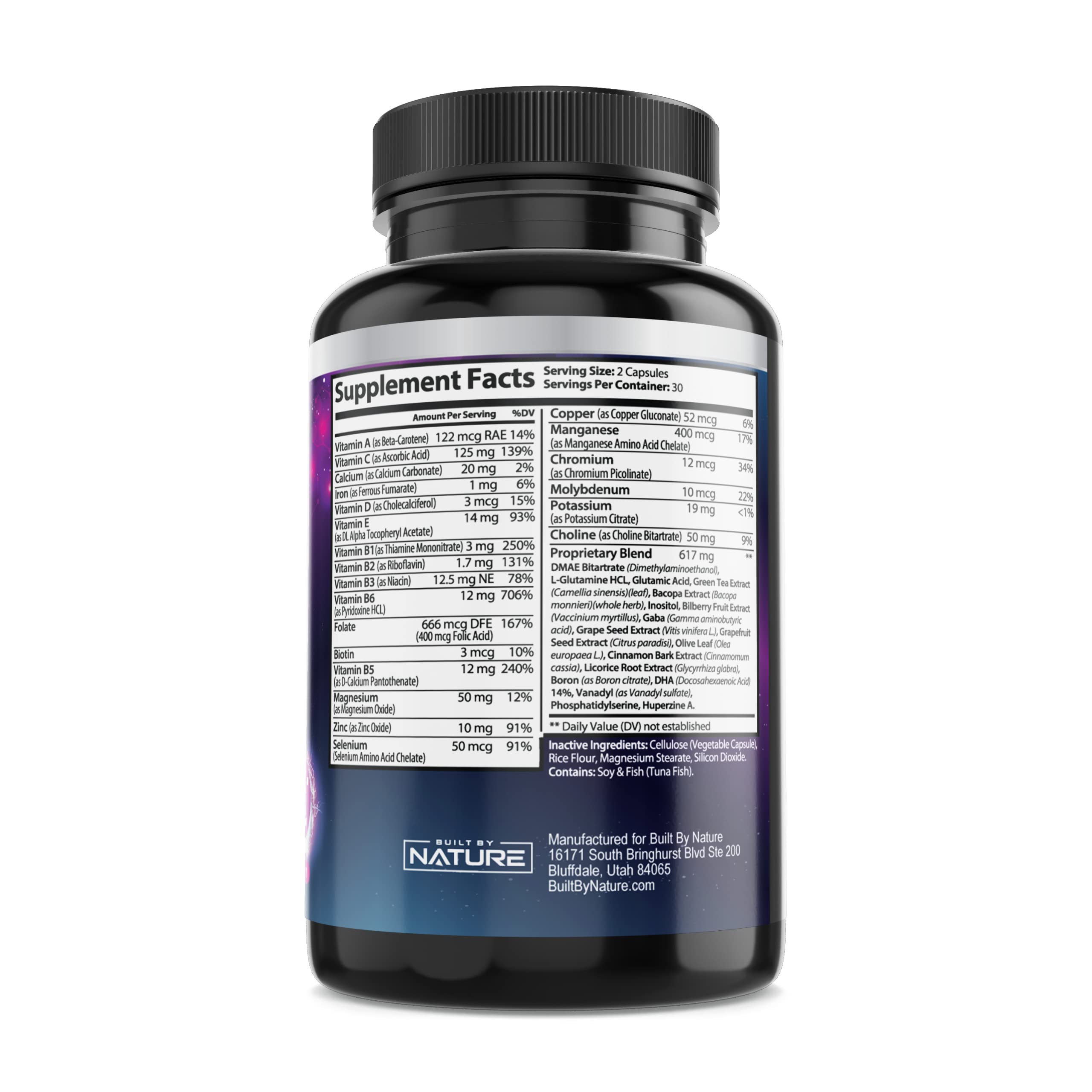 Memory support with blended minerals