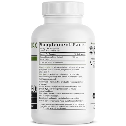 Memory support with Bronson ginseng