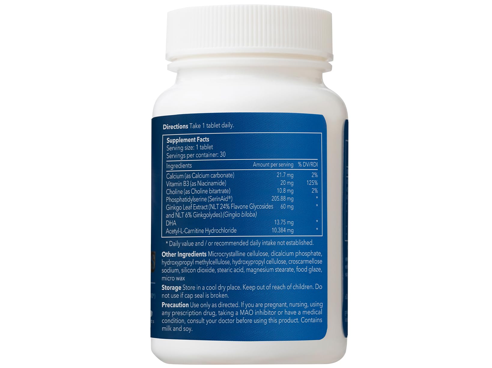 memory support with ginkgo biloba tablets