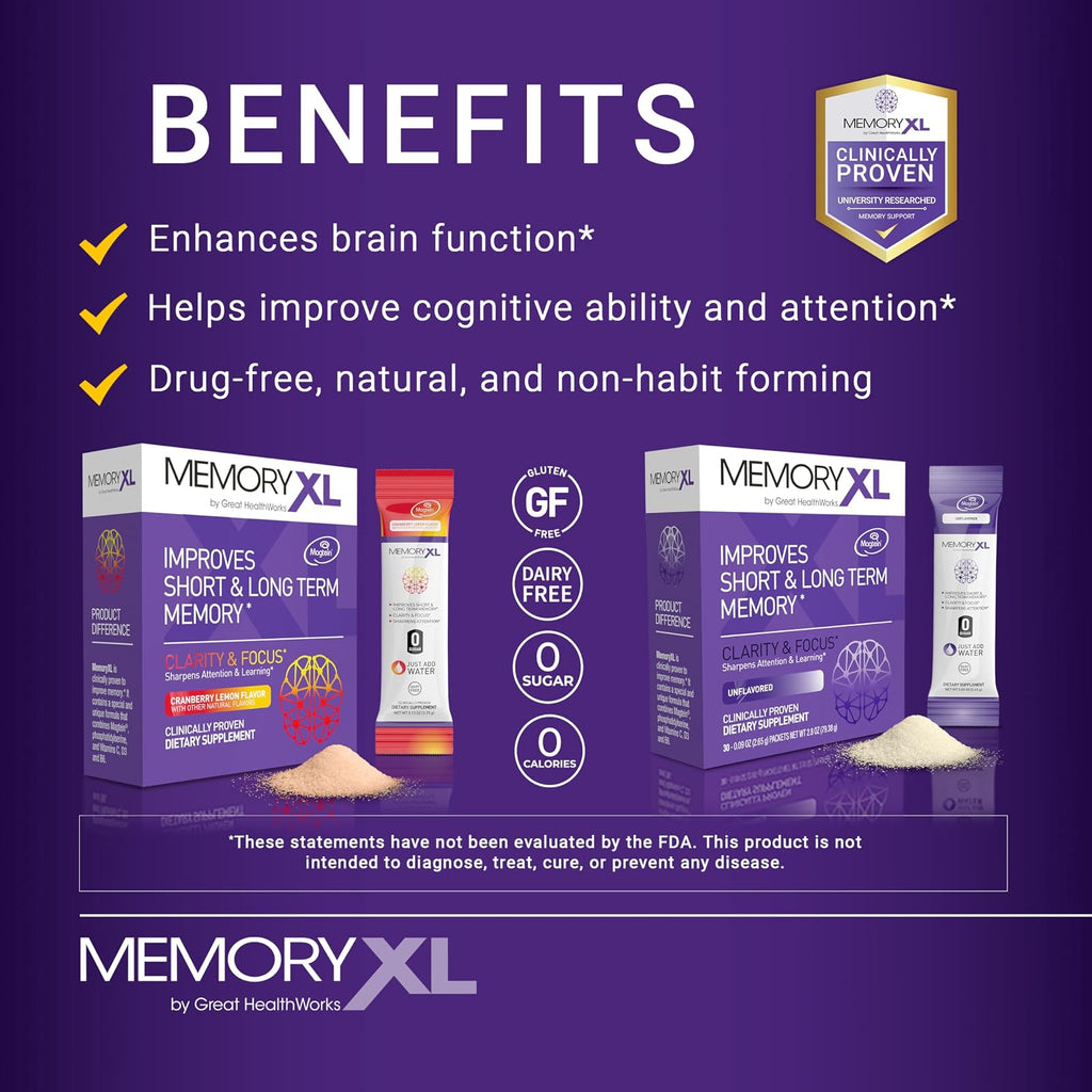 MemoryXL kids multivitamin for healthy growth