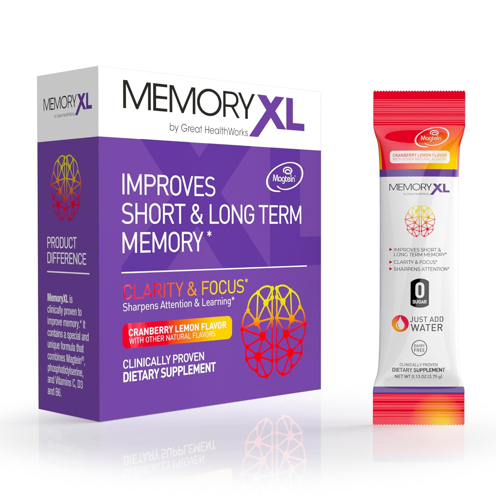MemoryXL multivitamins for cognitive support