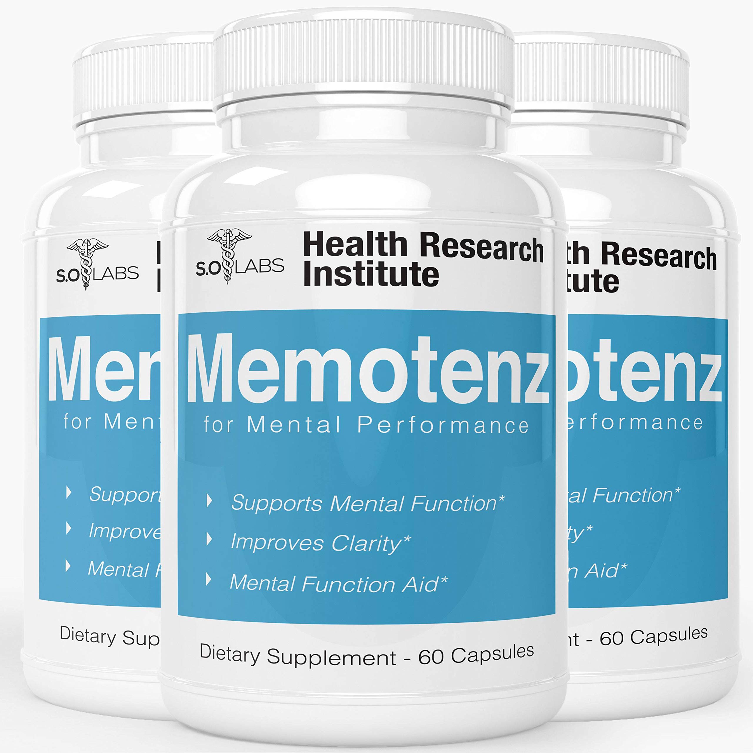 Memotenz brain function support capsules