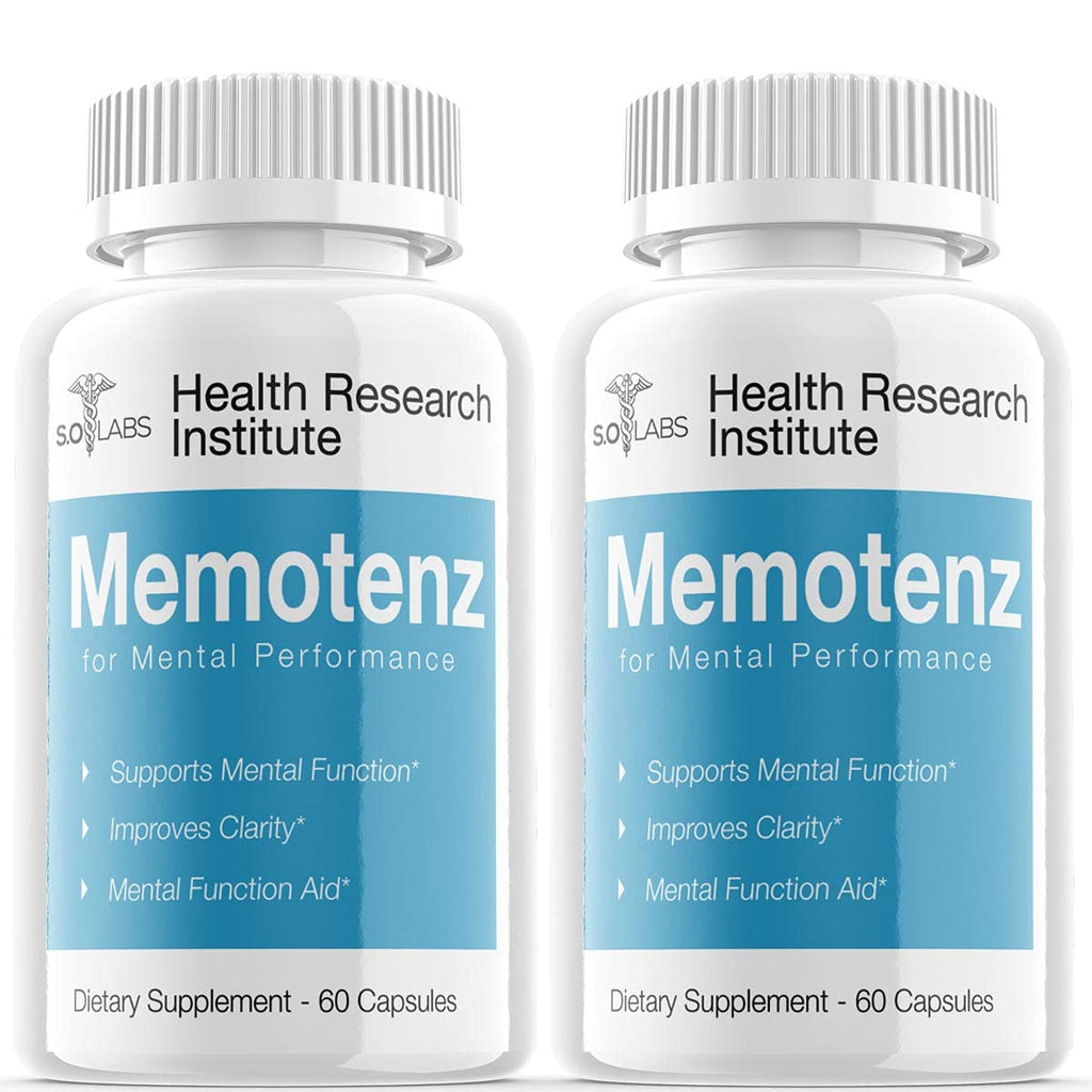 Memotenz brain function support capsules