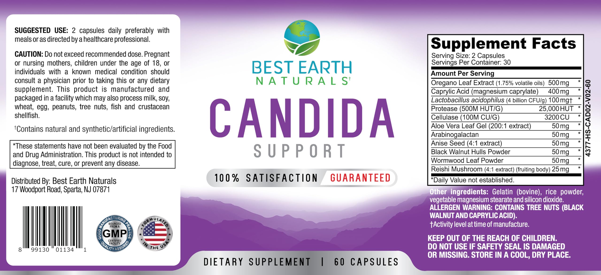 men and women blended vitamin & mineral supplements
