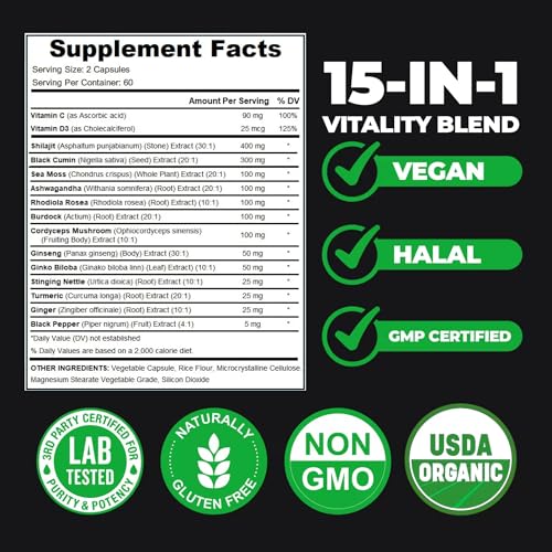 Men and women health support supplements