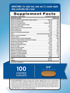 Men's 50+ multivitamin with essential nutrients