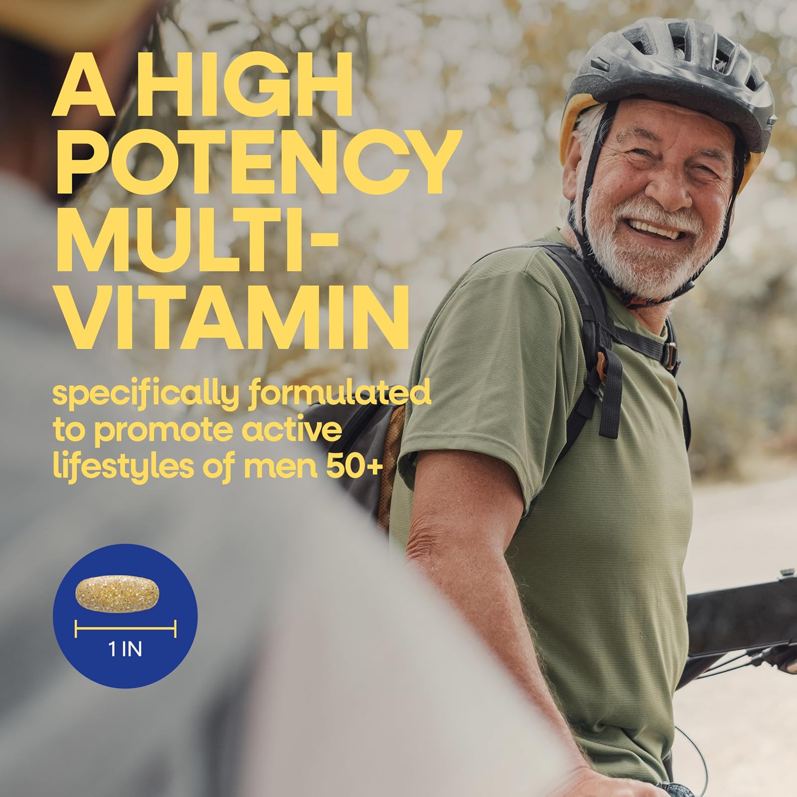 Men's 50 Plus multivitamin benefits