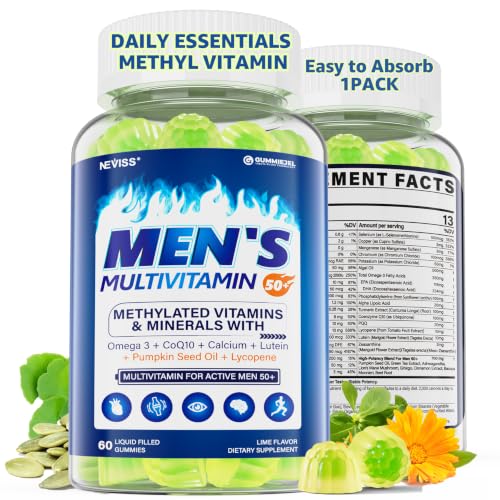 Men's 50 Plus multivitamin gummy benefits
