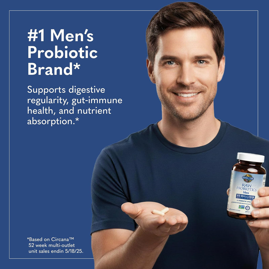 men's daily probiotic supplement