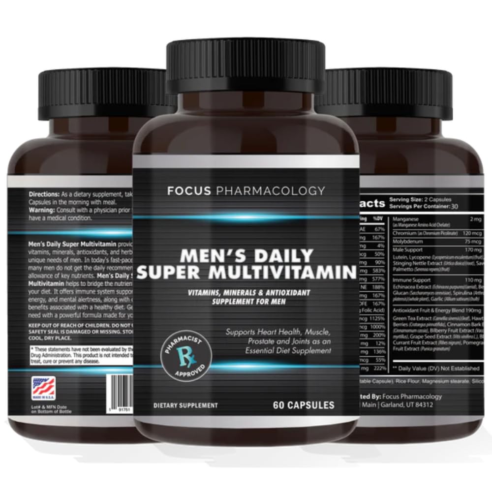 Men's Daily Super vitamin capsules