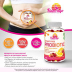 Men's digestive health probiotic gummies
