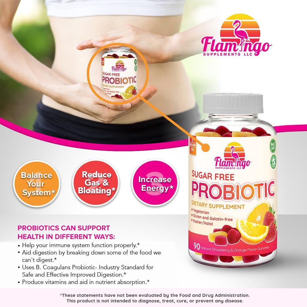 Men's digestive health probiotic gummies