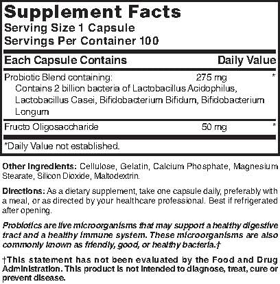 men's digestive health probiotics blend