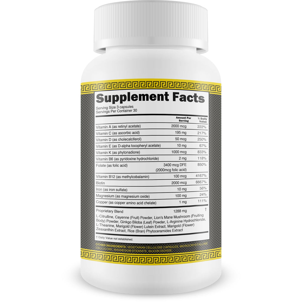 men's facial hair nourishment formula