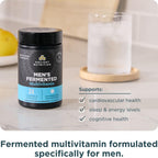 men's fermented multivitamin with probiotics