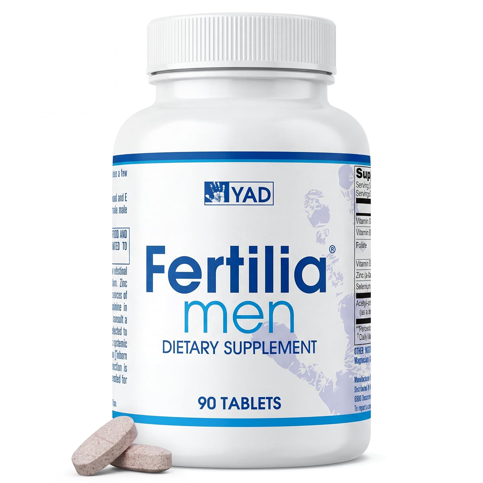 Men's fertility support supplement capsules