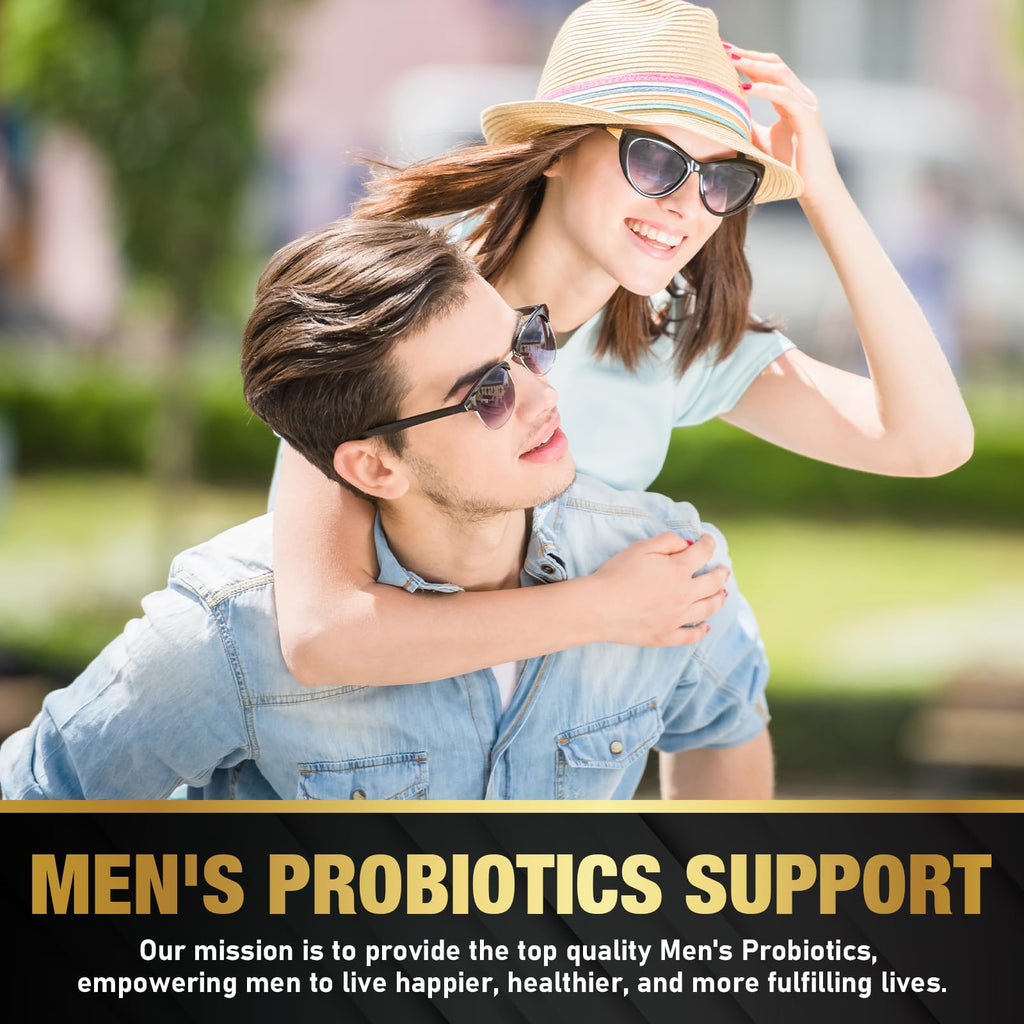 men's gut health probiotic supplement