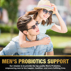 men's gut health probiotic supplement