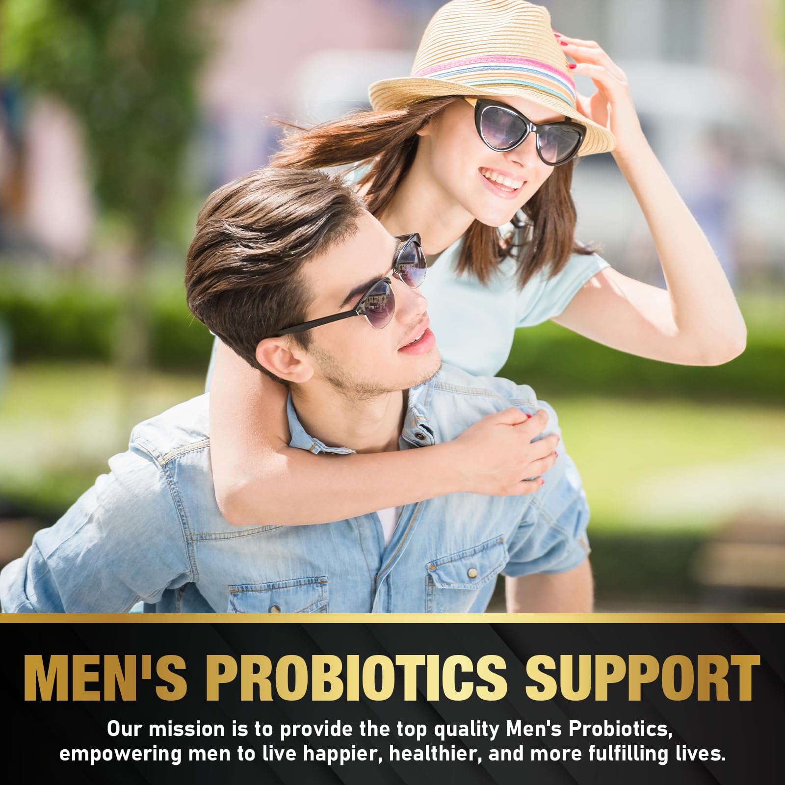 men's gut health probiotic supplement