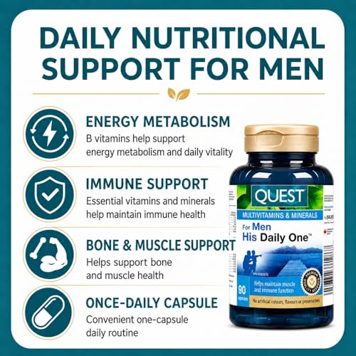 Men's health blended vitamin capsules