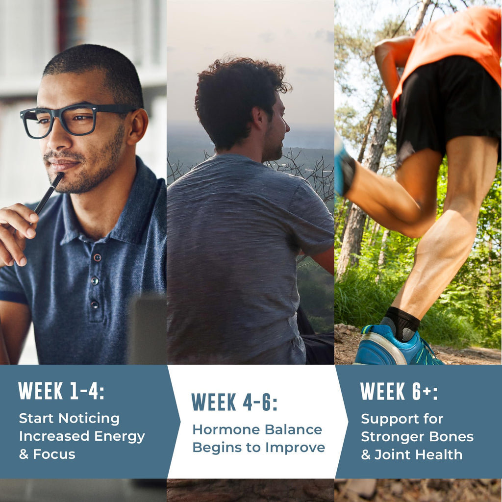 Men's health formula with boron