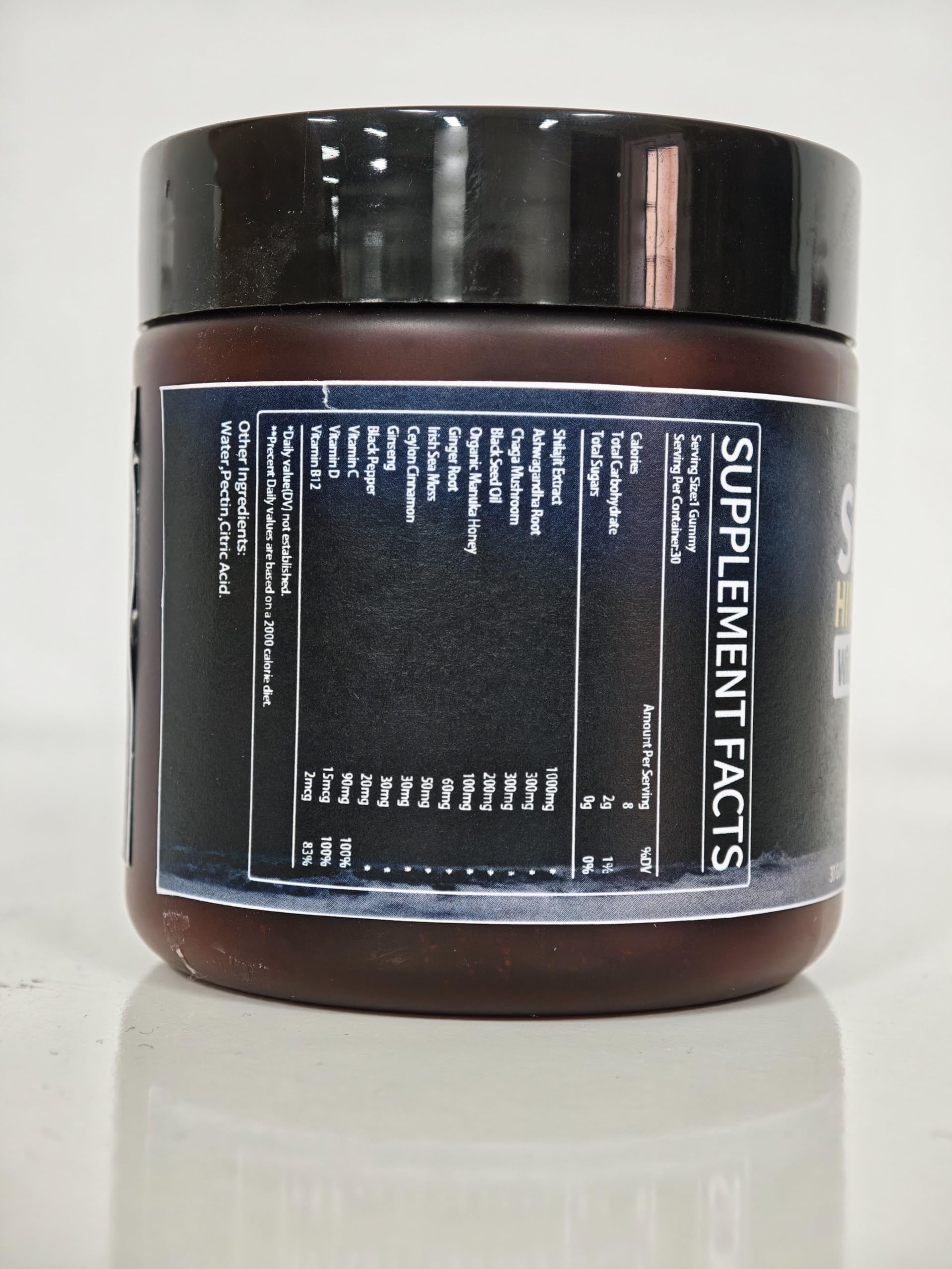 Men's health gummies with essential nutrients