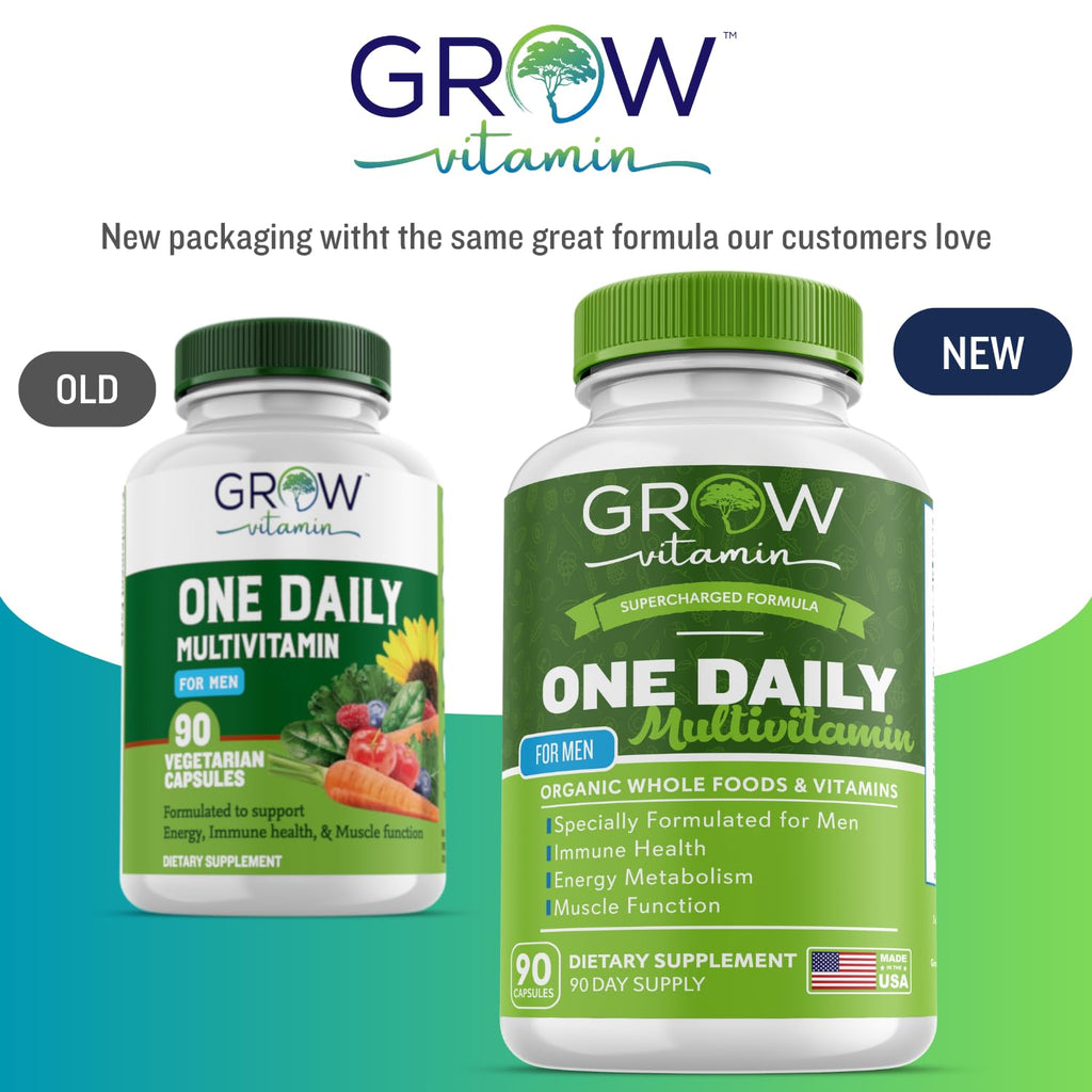 Men's health multivitamin with essential nutrients