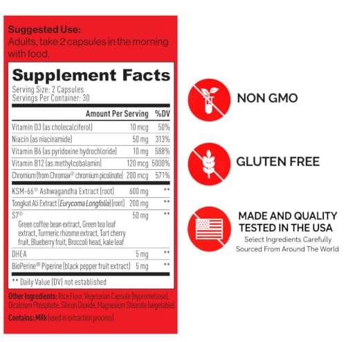 men's health multivitamins with T-support