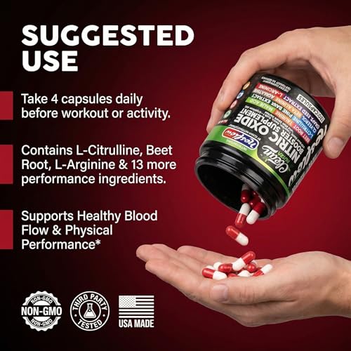 Men's health nitric oxide support