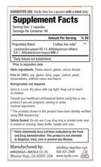 men's health probiotics 50 billion cfu