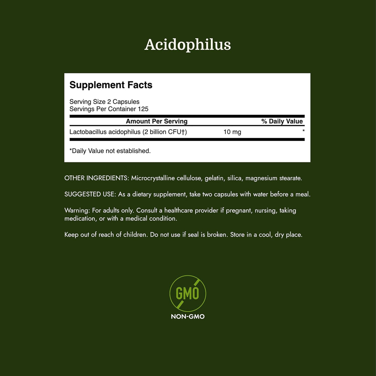 men's health probiotics 50 billion CFU