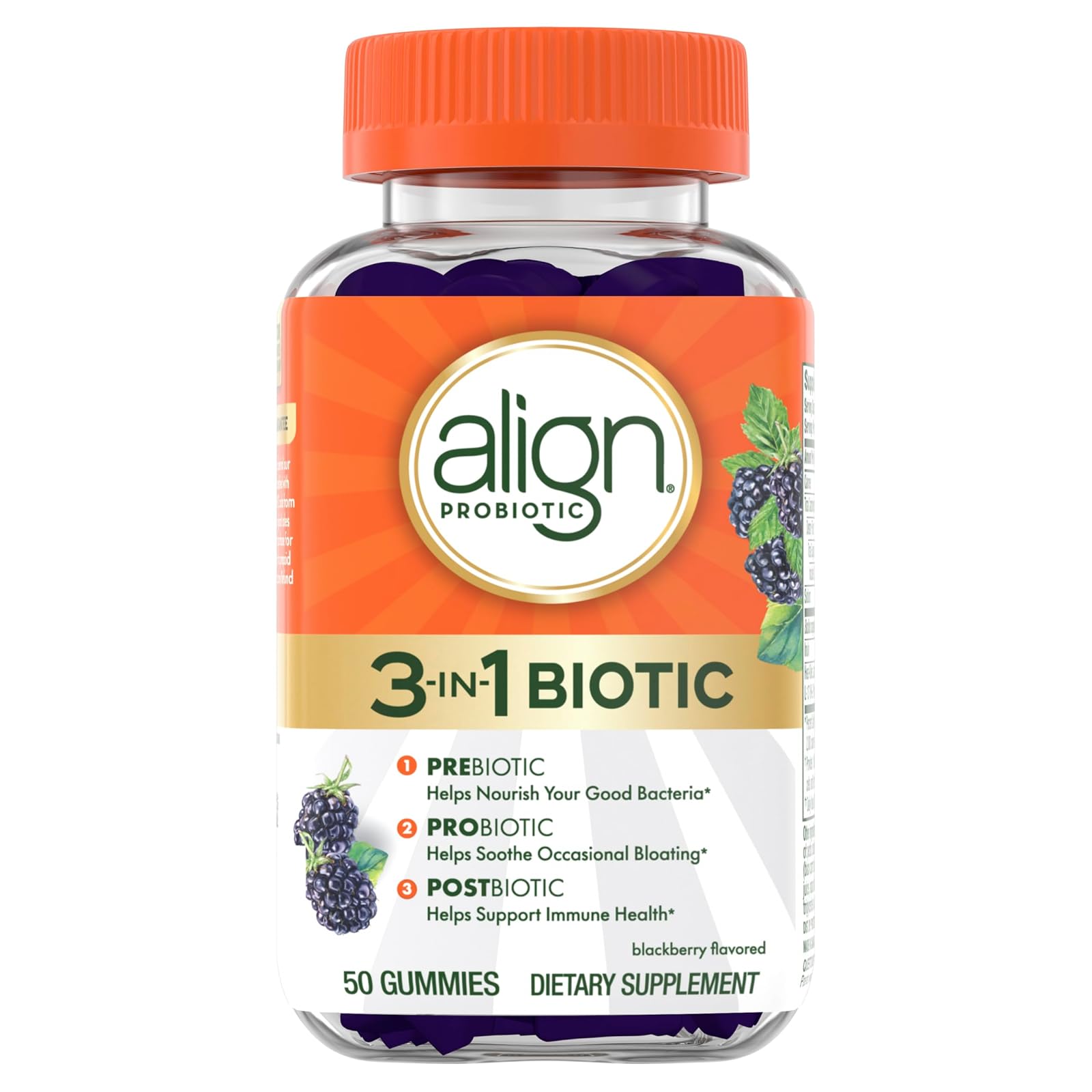 Men's health probiotics in delicious gummies
