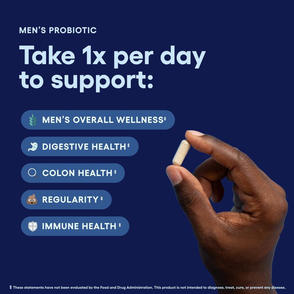 men's health probiotics with 8 strains