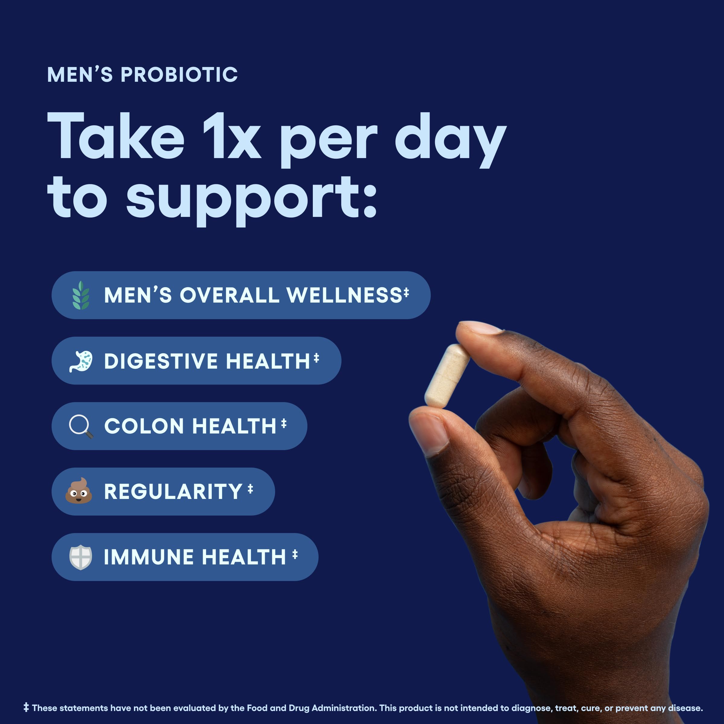 men's health probiotics with 8 strains