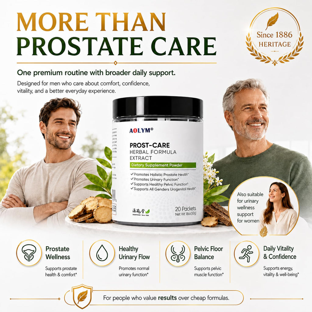 Men's health supplement for prostate care