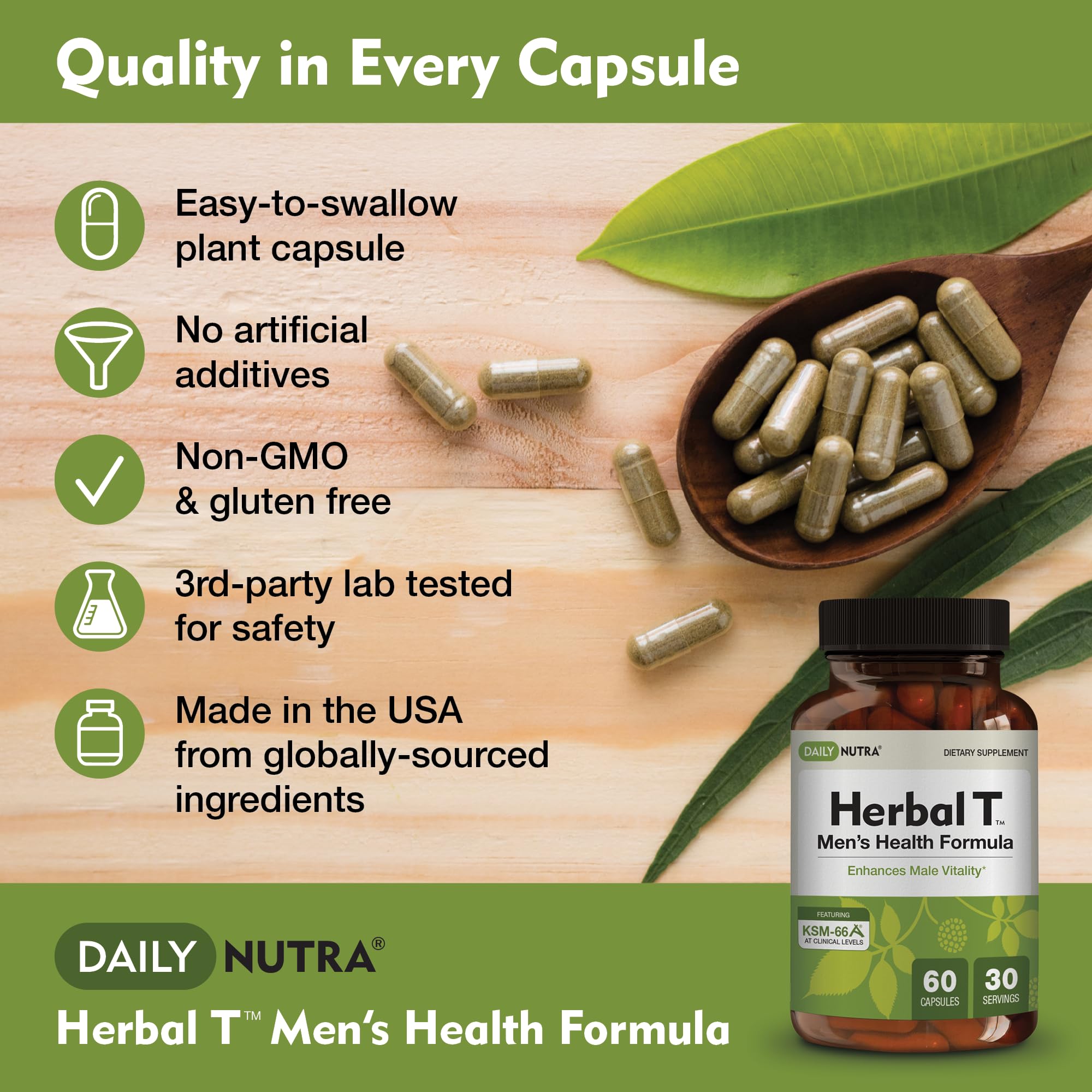 men's herbal supplement for performance
