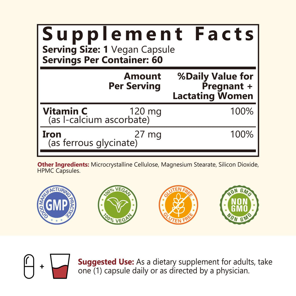 men's iron supplement for vitality