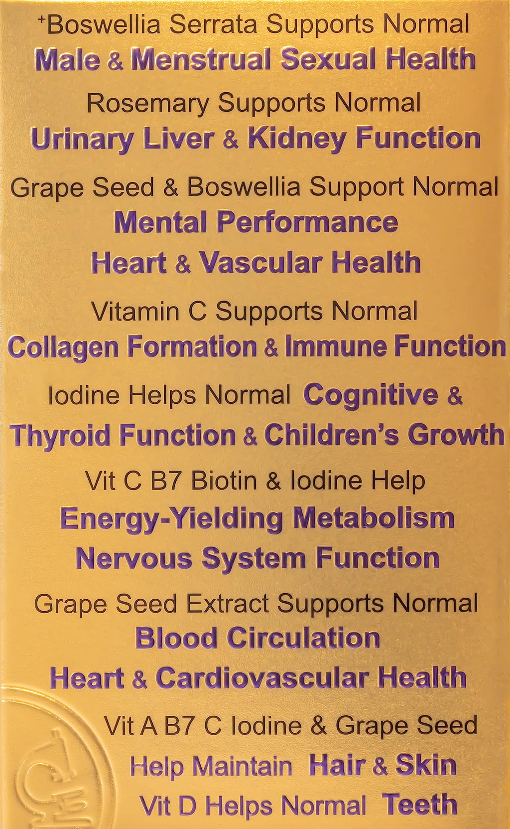 Men's kidney health supplement
