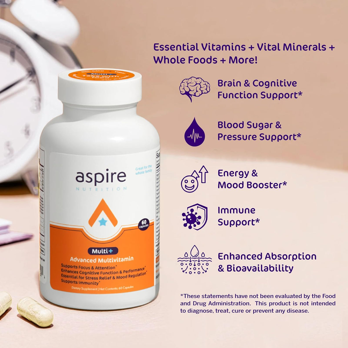Men's multivitamin for optimal wellness