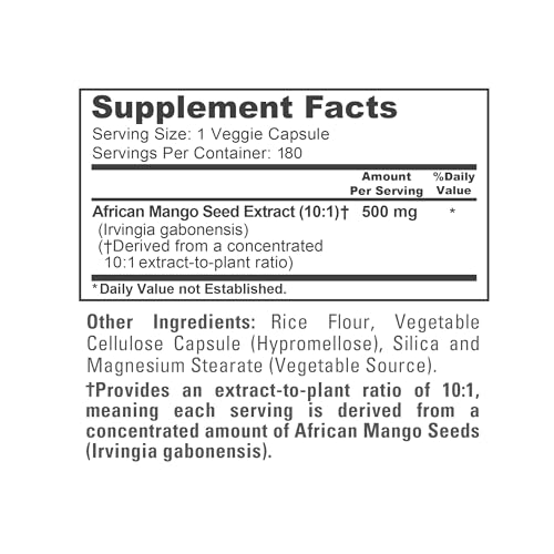 men's multivitamin with African Mango