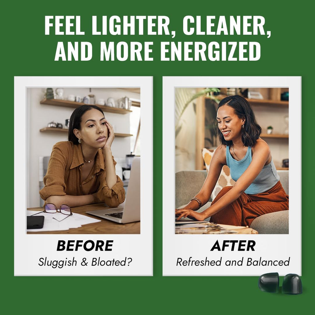Men's multivitamin with chlorophyll