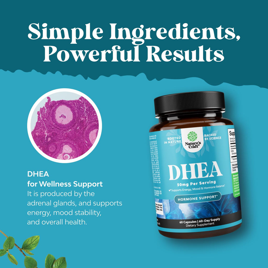 Men's multivitamin with DHEA support