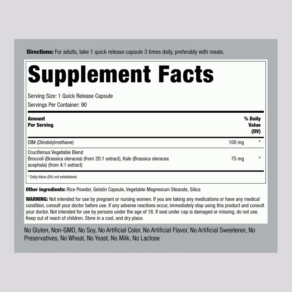 men's multivitamin with DIM complex