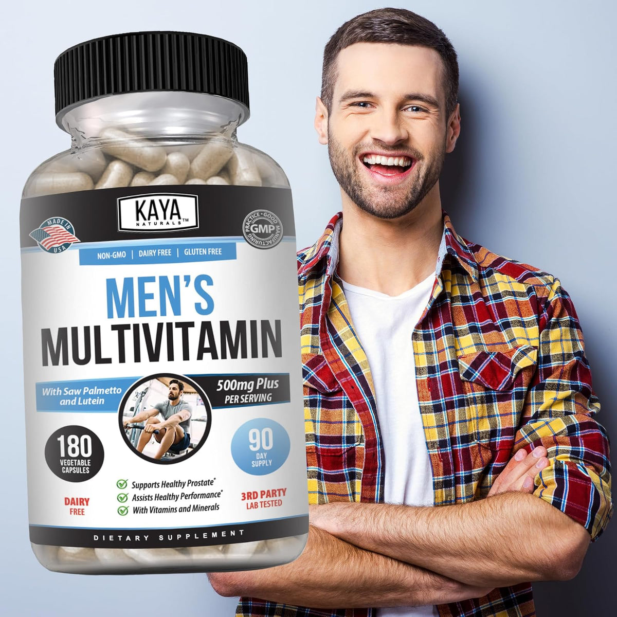 men's multivitamin with essential nutrients