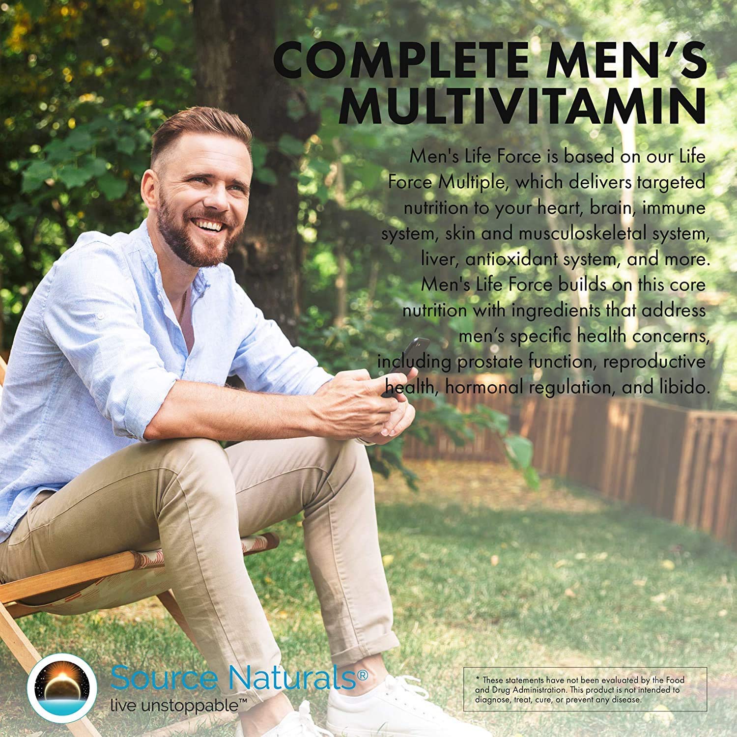 men's multivitamin with essential nutrients