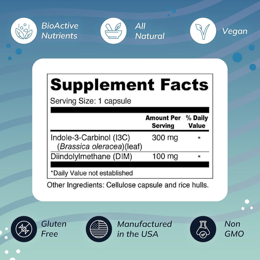 Men's multivitamin with I3C DIM