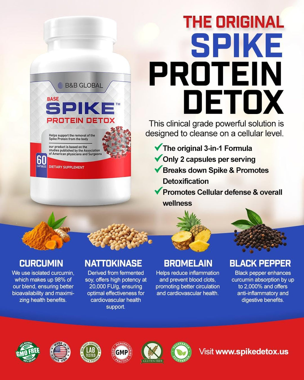 men's multivitamin with Nattokinase benefits