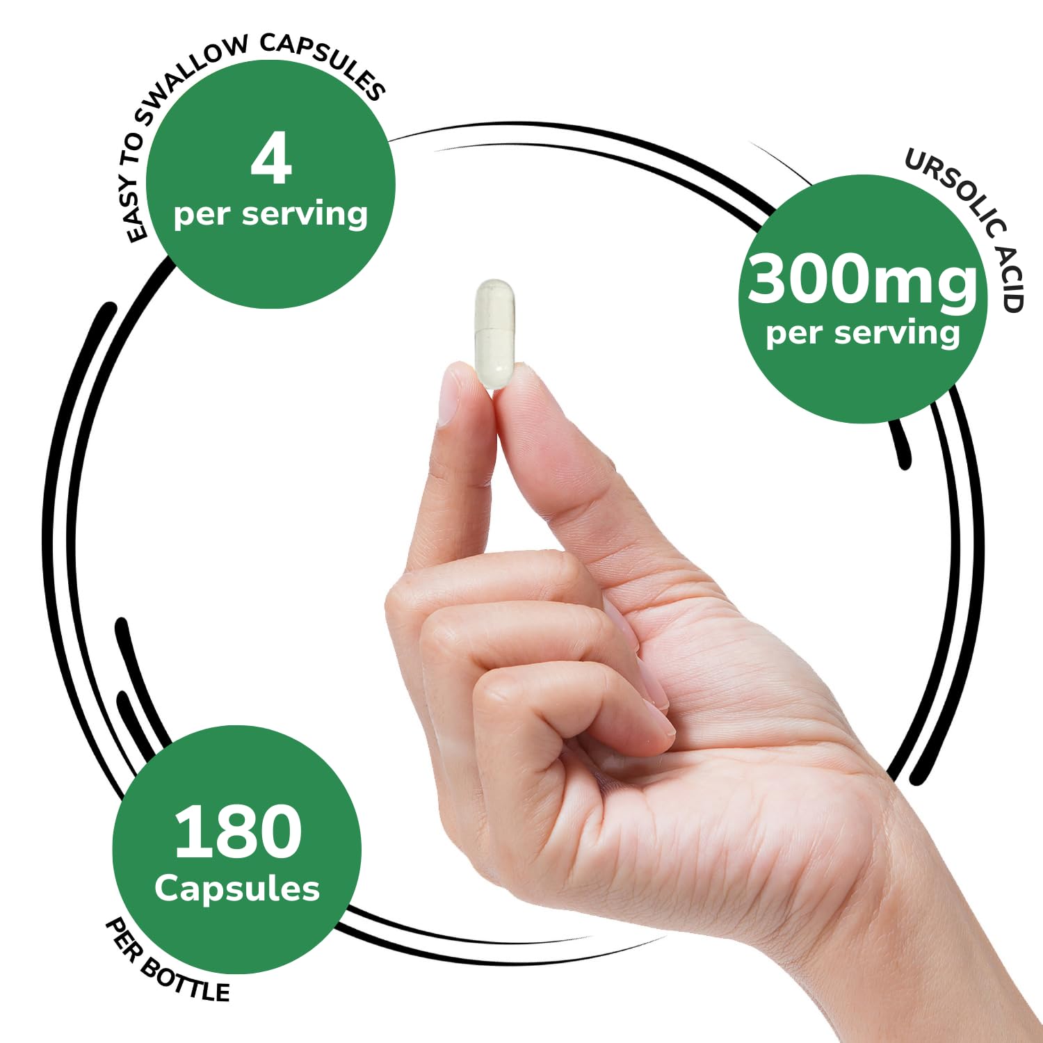 Men's multivitamin with Ursolic acid