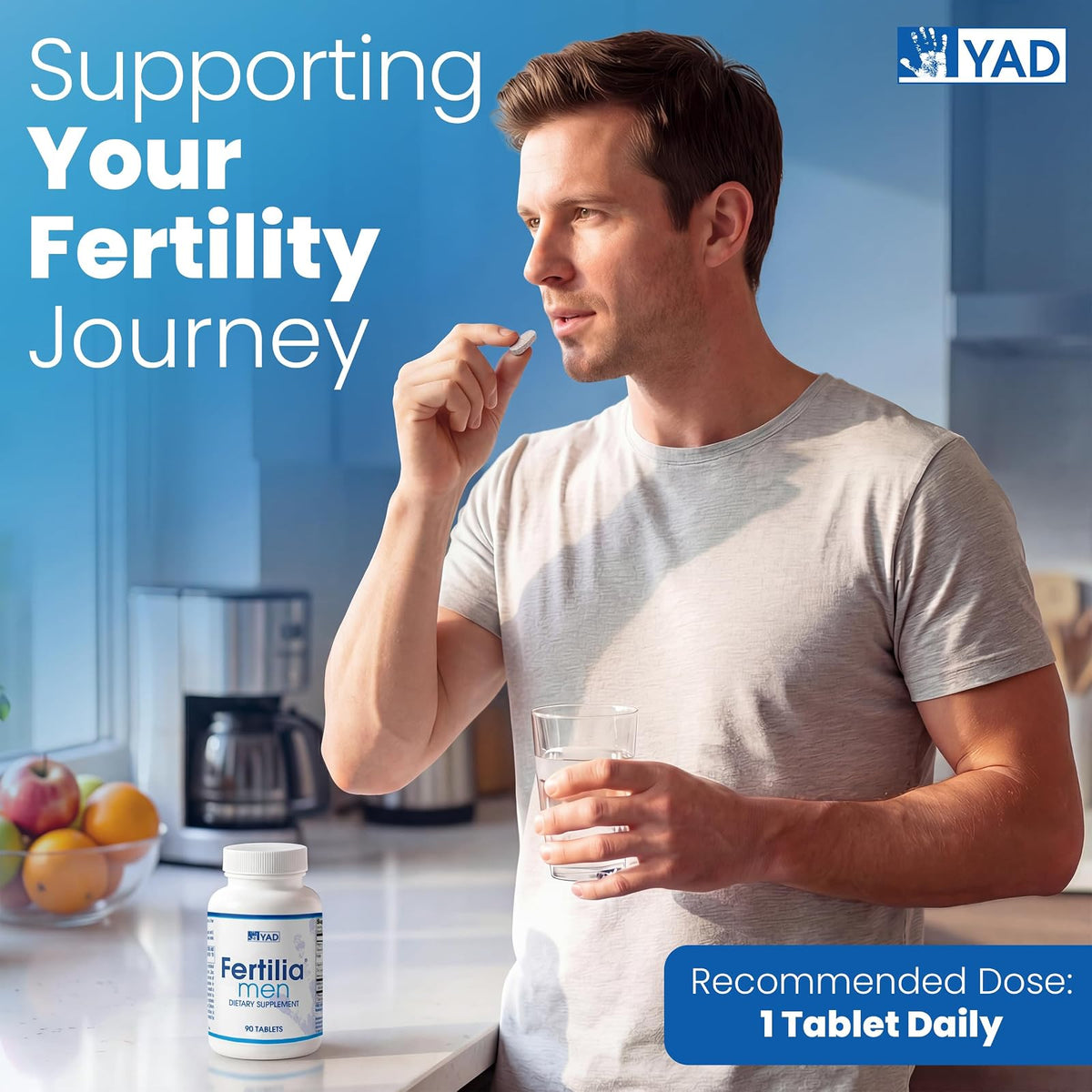 Men's multivitamins for reproductive health